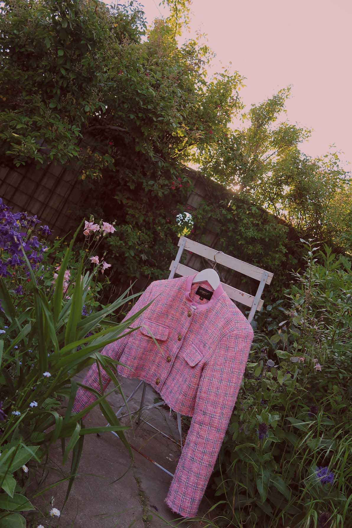 Pink Tweed Clueless Jacket - Catalog - Bohemian Wonders